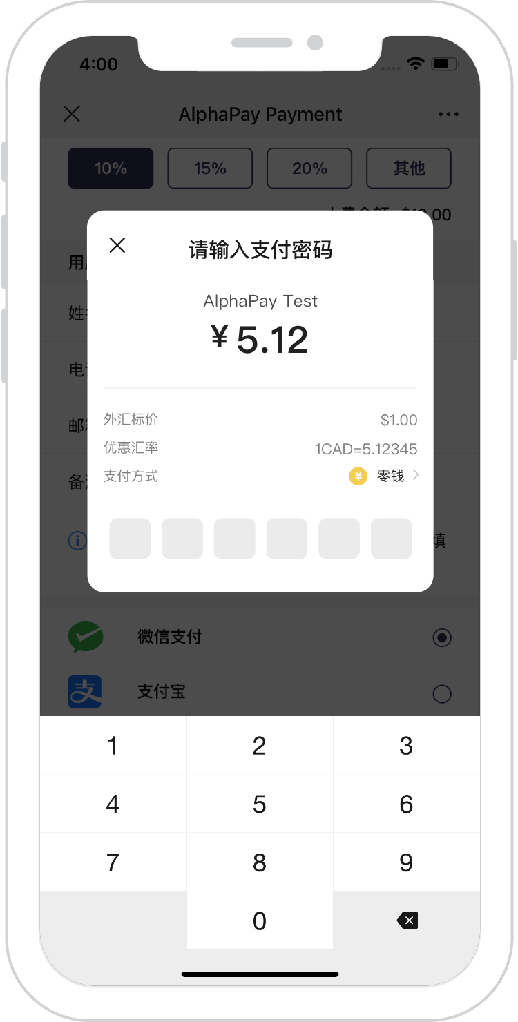 In-Store Payments - AlphaPay