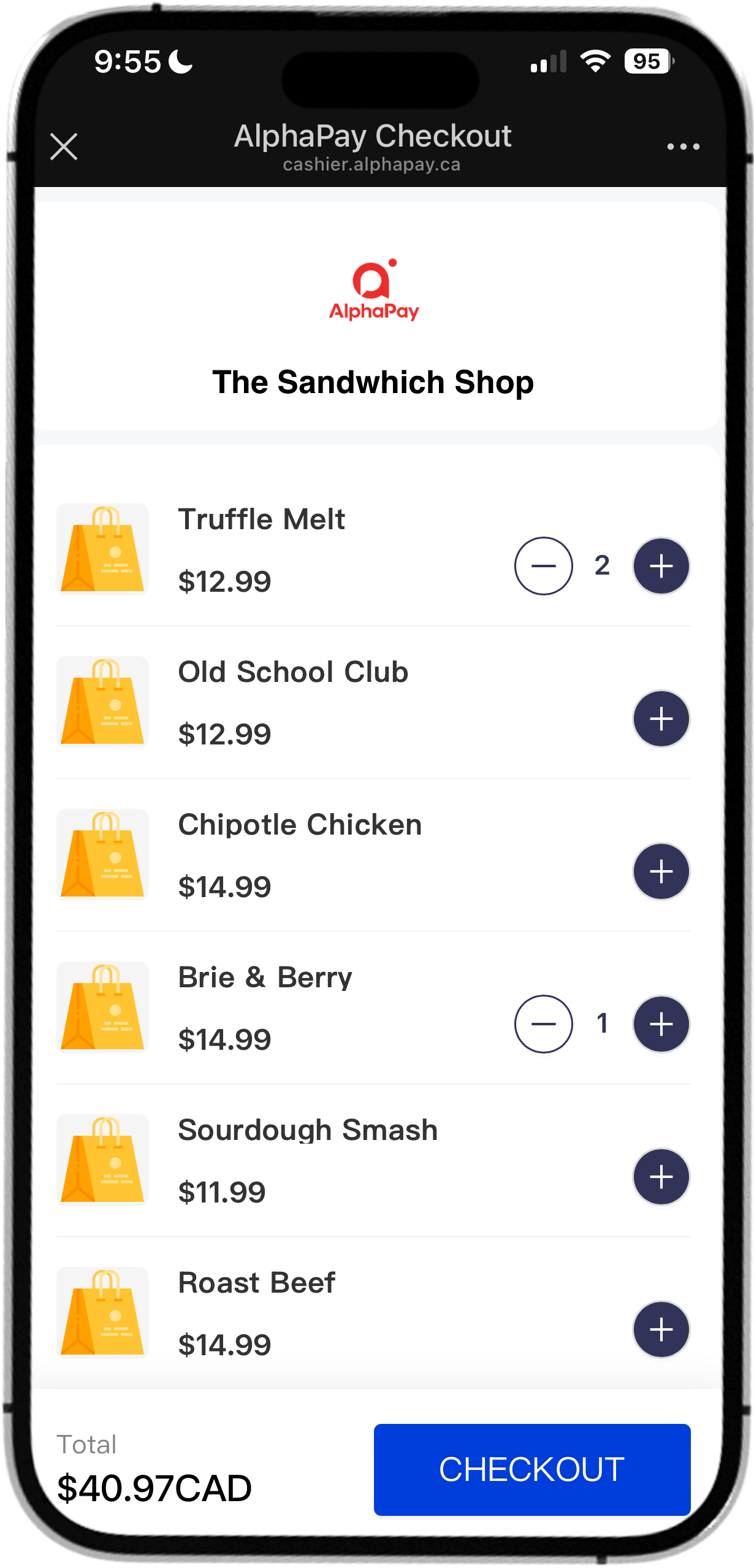 Payment Link - AlphaPay